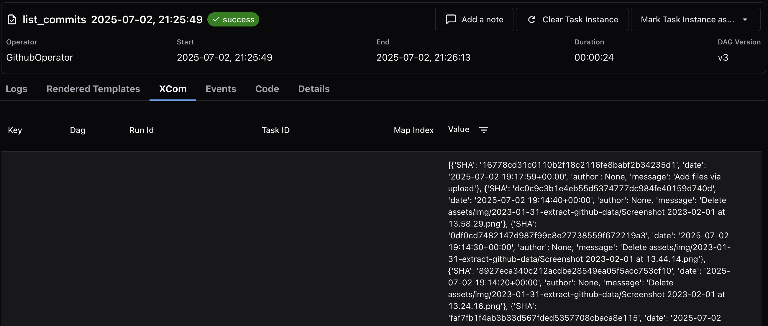 Extract data from GitHub using Python and Airflow | thedarkside.py